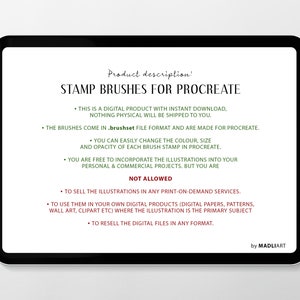 5 Procreate Coral & Seaweed Stamps. Ocean Themed Tattoo Design. Beach ...