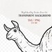 Llama SVG Clipart. Alpaca SVG Line Drawing. Llama Vector Drawing. Llama ...