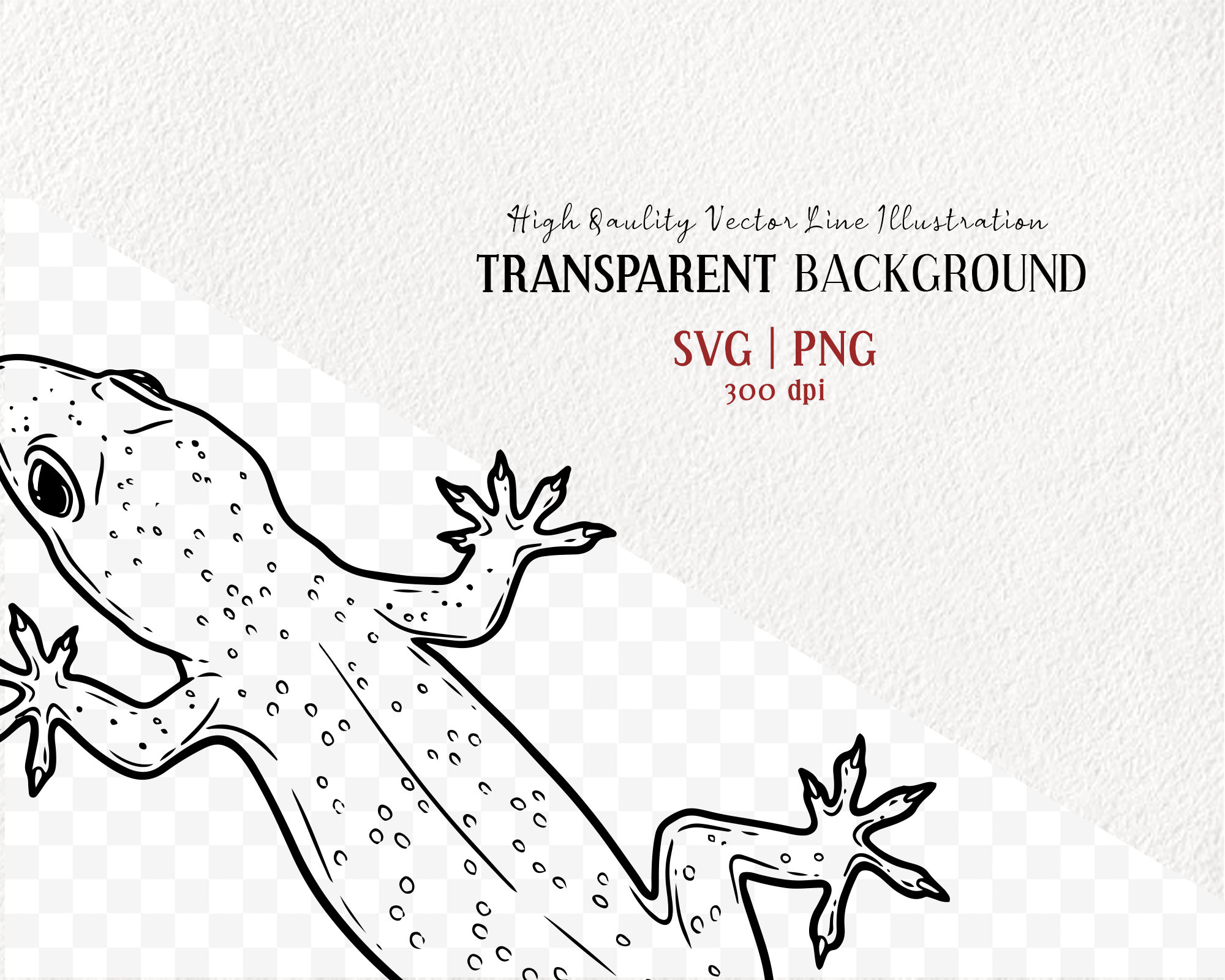 Gecko SVG Clipart. Lizard Vector Drawing. Leopard Gecko, Crested Gecko ...