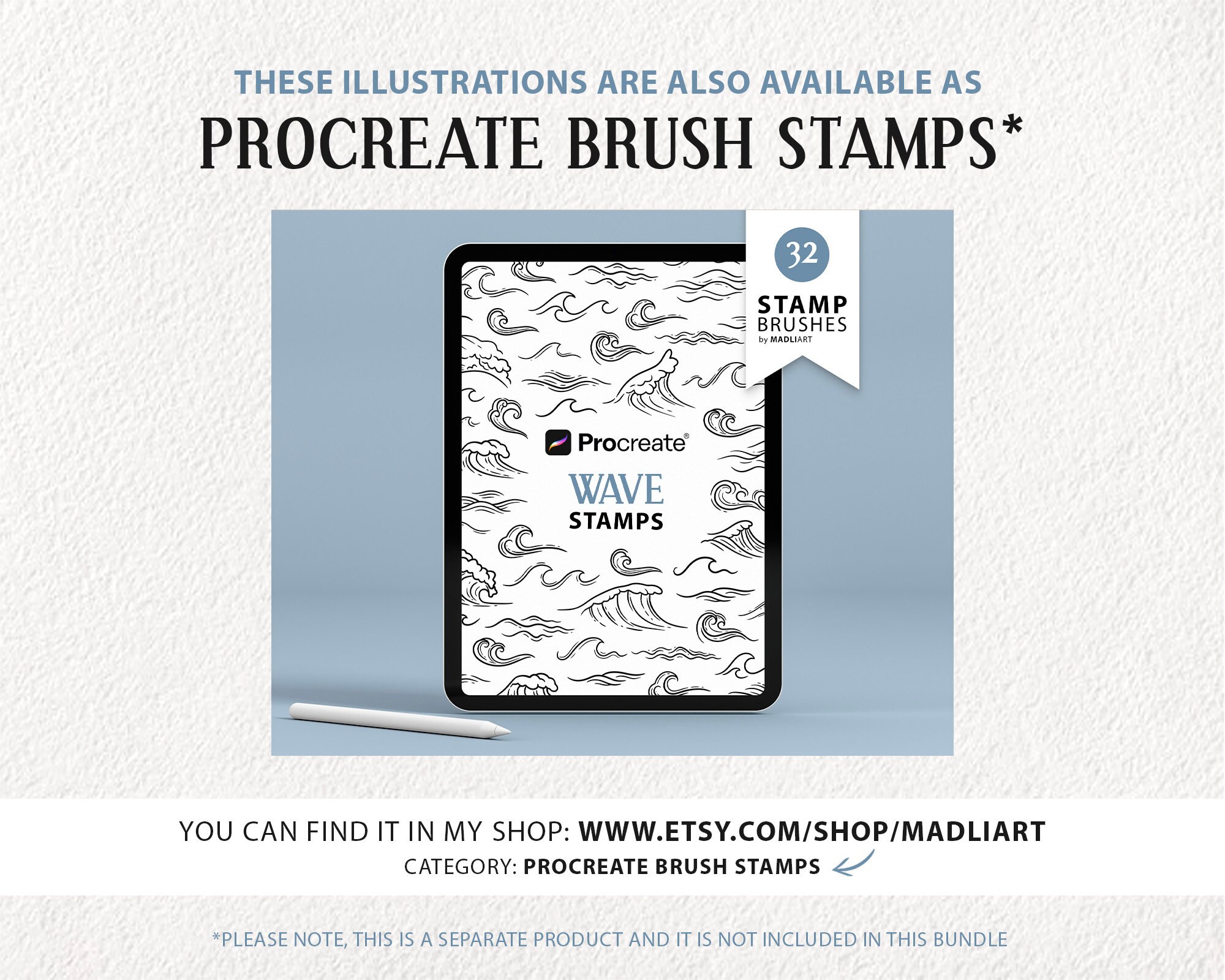 32 Waves Vector Clipart. Hand Drawn Wave Line Graphics. Beach - Etsy