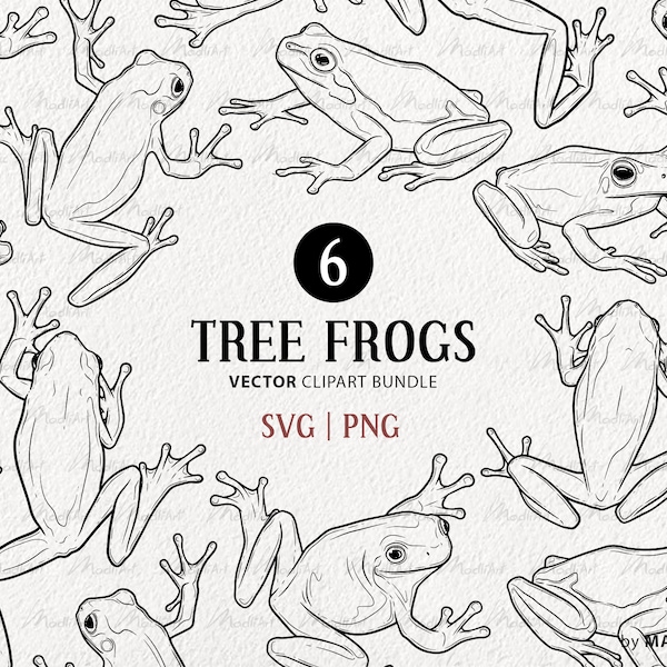 Tree Frog - Etsy