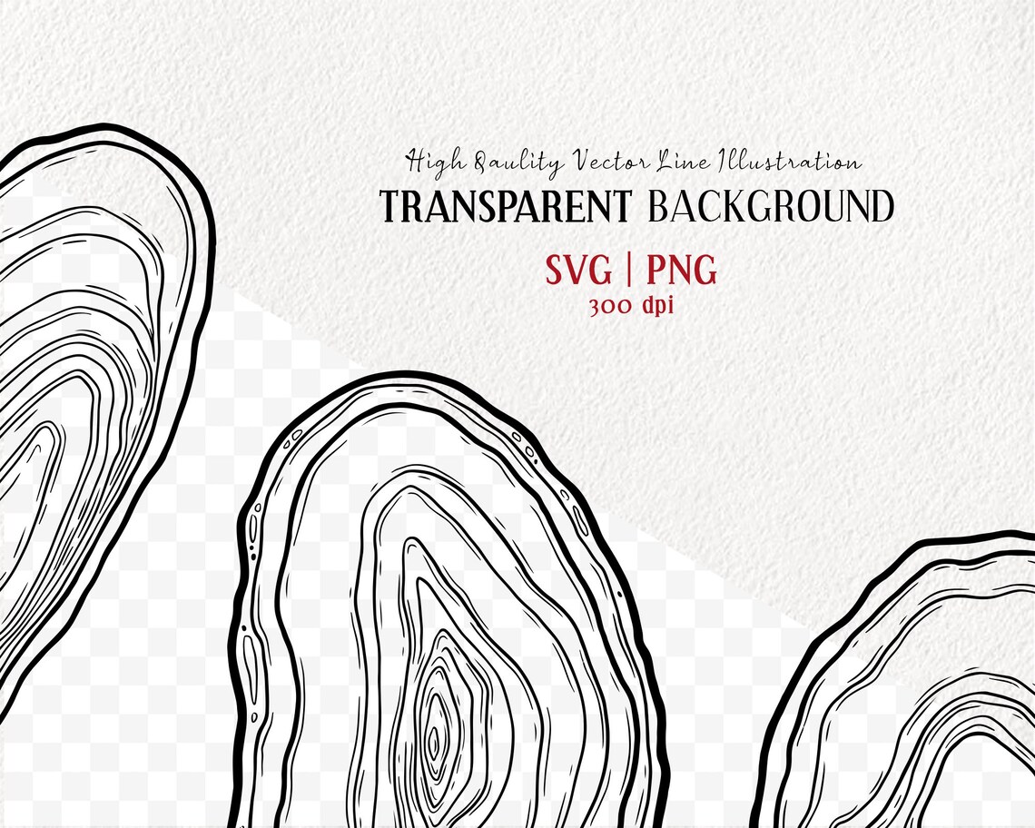 3 Geode Vector Clipart Set. Celestial Gemstone SVG Outline. Spiritual ...