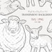 Sheep SVG Clipart Bundle. Lamb Vector Line Art. Farm Animal Drawing ...