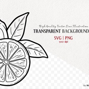 Lemon SVG Clipart. Vector Lemon. Lemon Tree Fruits. Citrus Slice Clipart. Lemonade Line ...