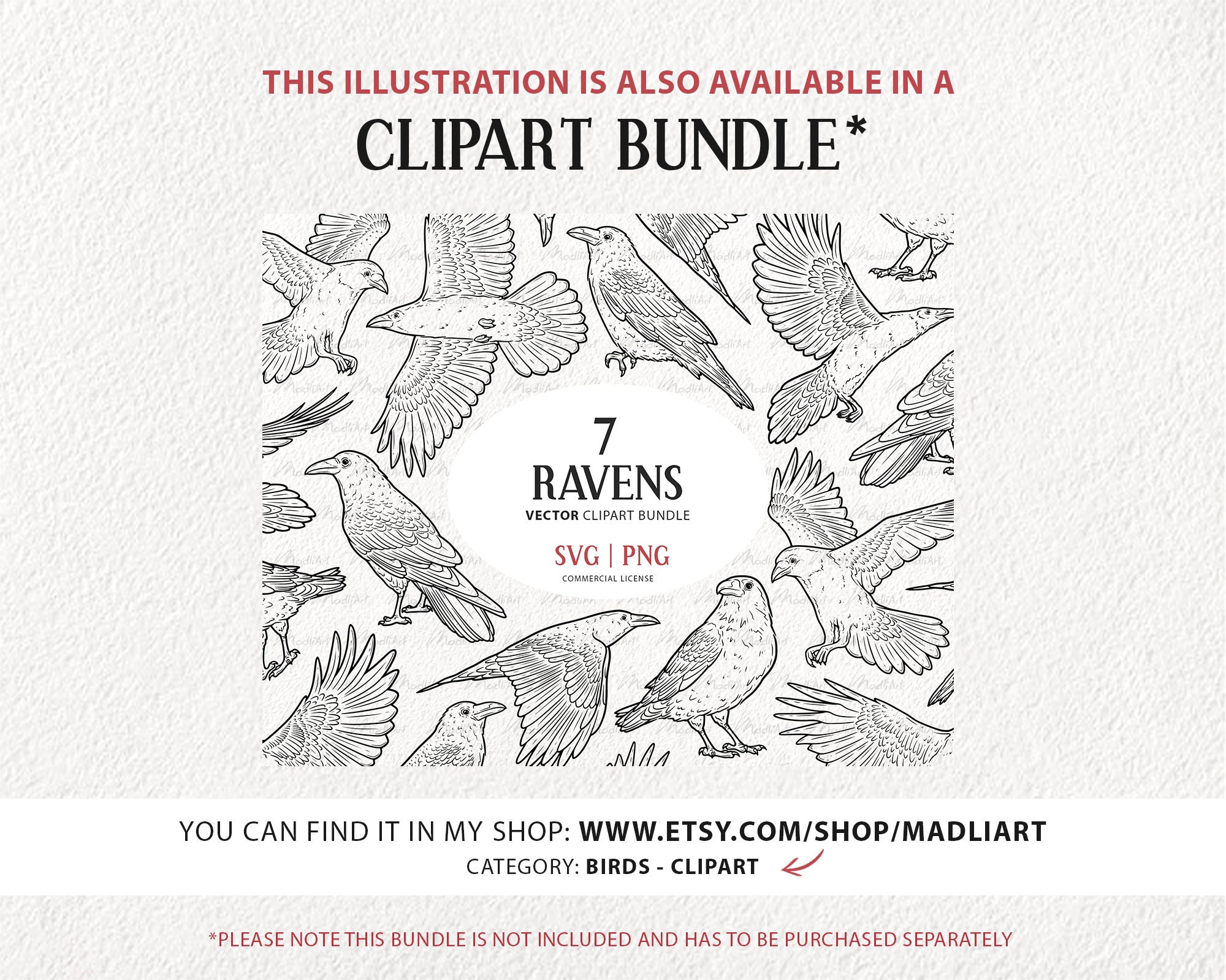 Raven SVG Clipart. Crow Vector Line Drawing. Halloween Crow - Etsy