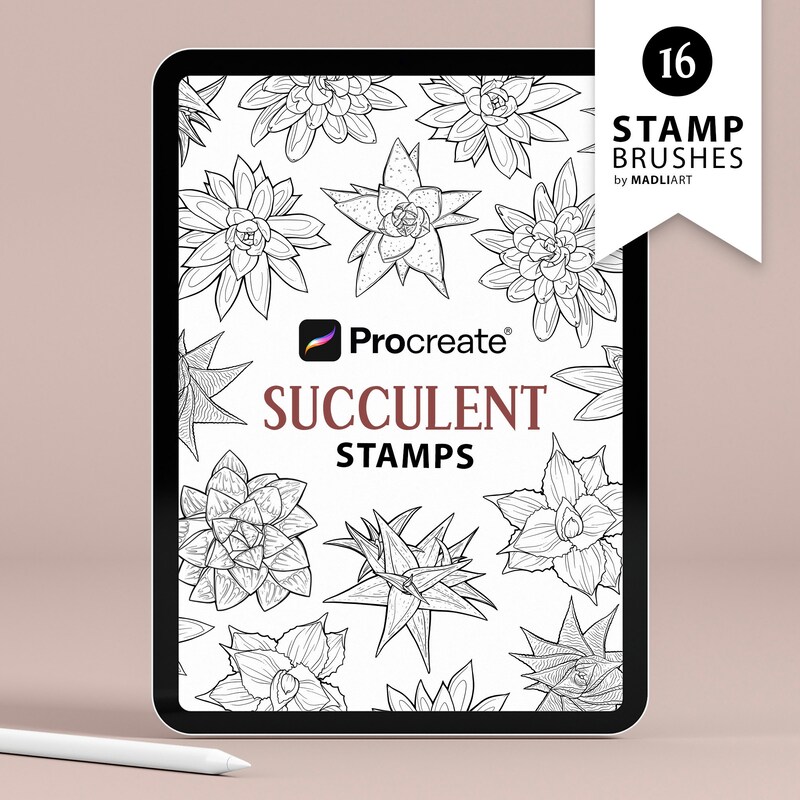 Succulent Stamp - Etsy