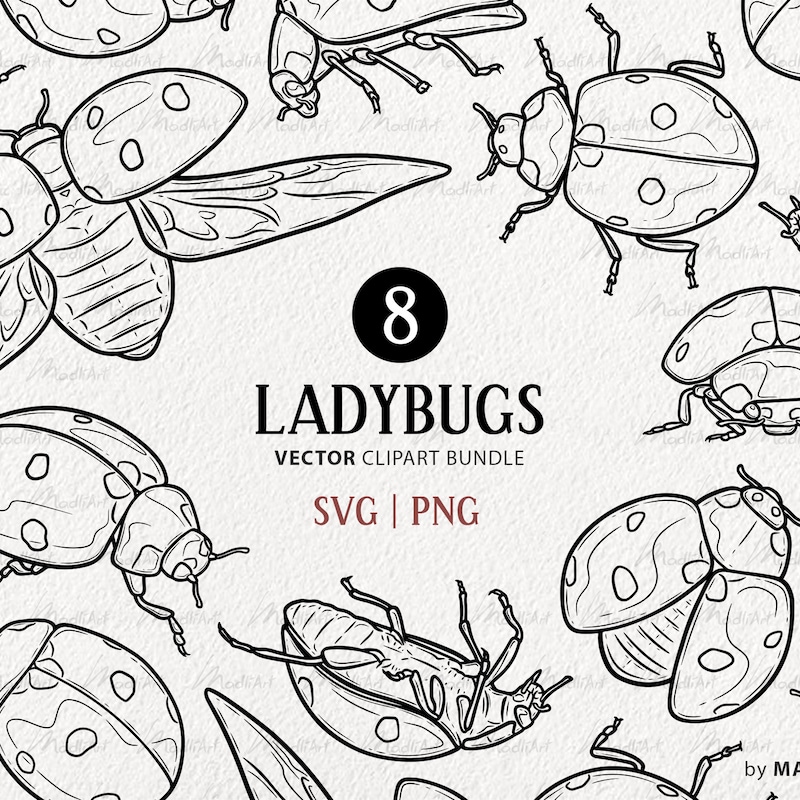 Ladybug Svg - Etsy