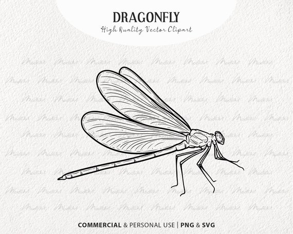 Dragonfly Outline