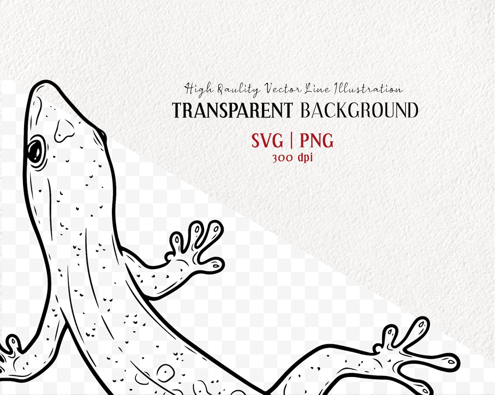 Gecko SVG Clipart. Lizard Vector Drawing. Leopard Gecko - Etsy