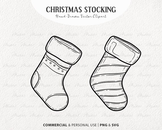 How To Draw Christmas Stockings