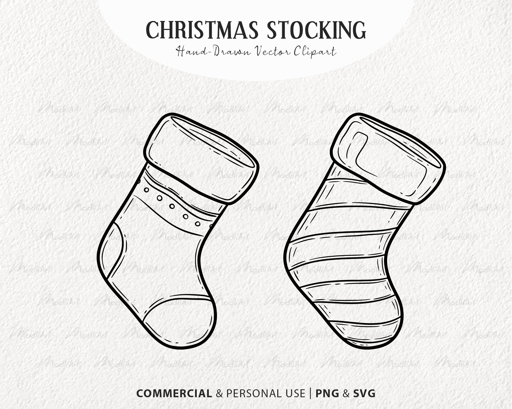 Winter Socks Clip Art
