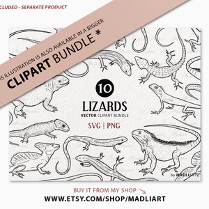 Plague Skink SVG Clipart. Snake Like Lizard Vector Drawing. Blue Tongue ...