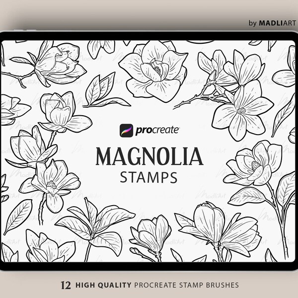Magnolia Stamps - Etsy