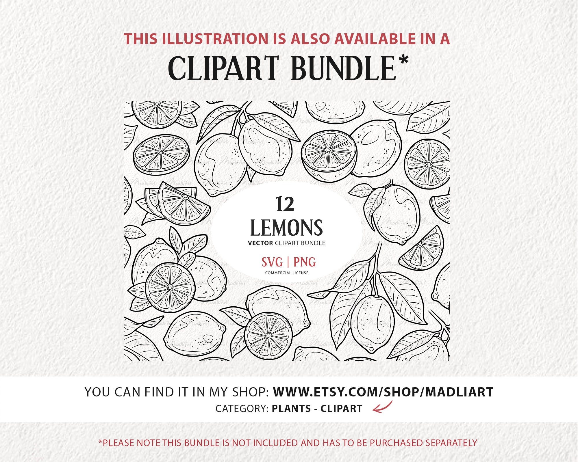 Lemon SVG Clipart. Vector Lemon. Lemon Tree Fruits. Citrus - Etsy