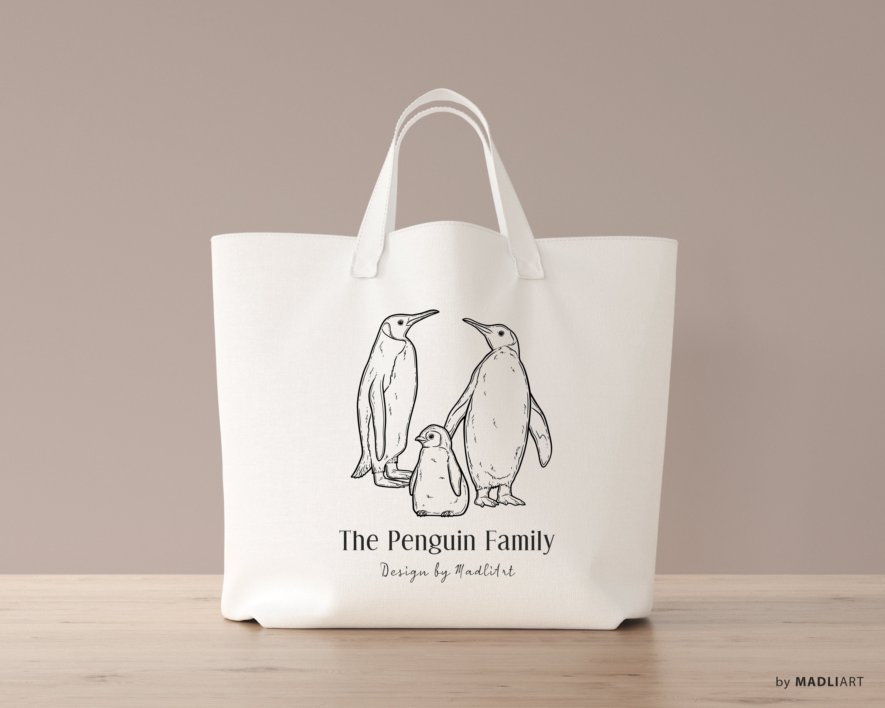 10 Penguin Vector Clipart Bundle. Emperor Penguin SVG Artwork - Etsy