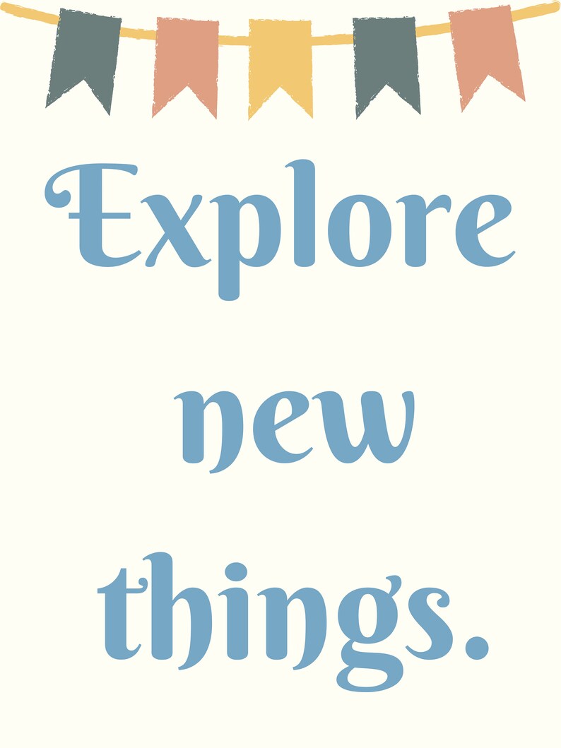 Bright Classroom Poster Pack - Etsy