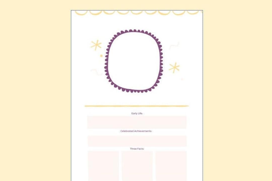 Important Historical Figure Poster Project - Etsy