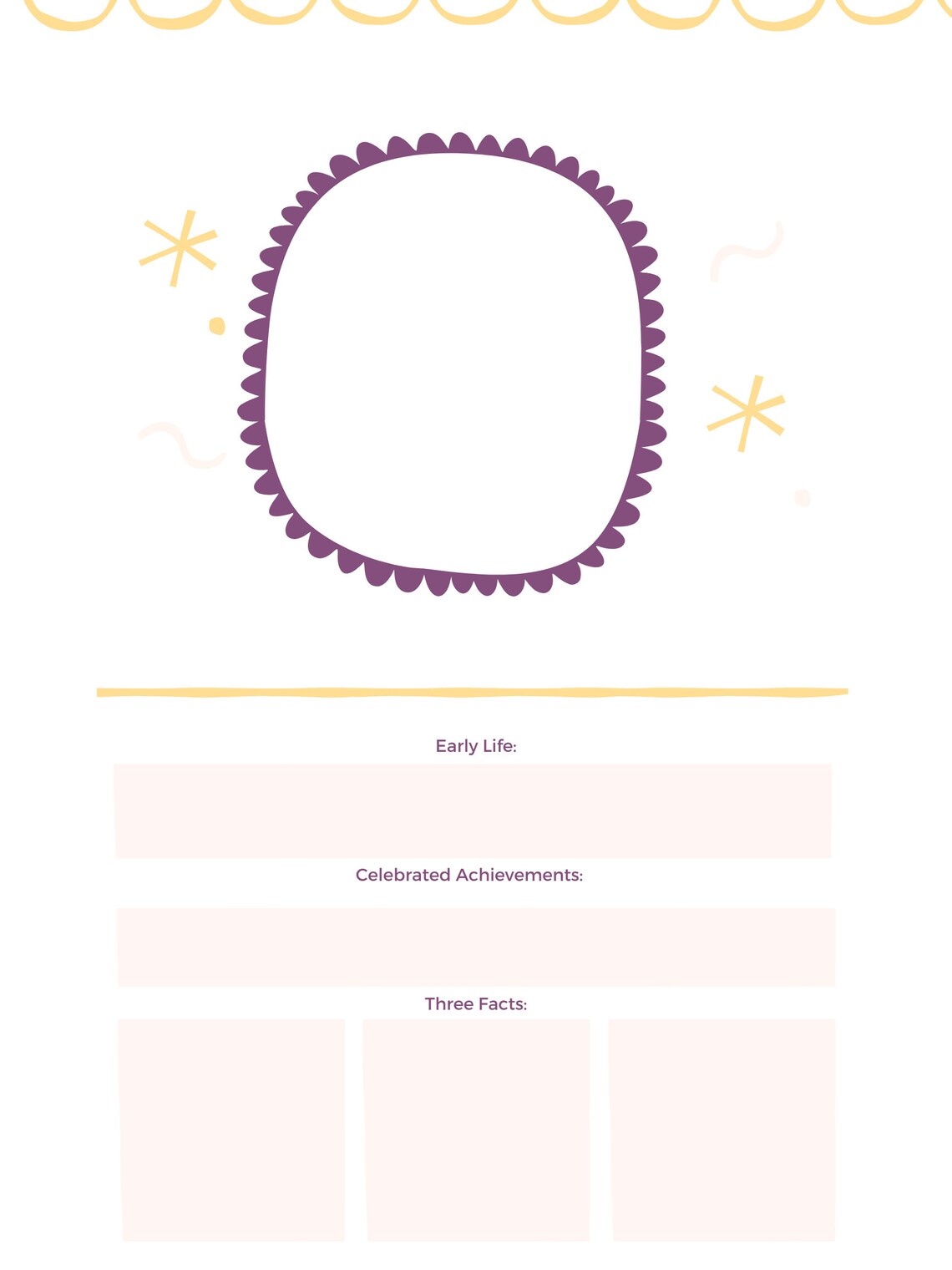 Important Historical Figure Poster Project - Etsy