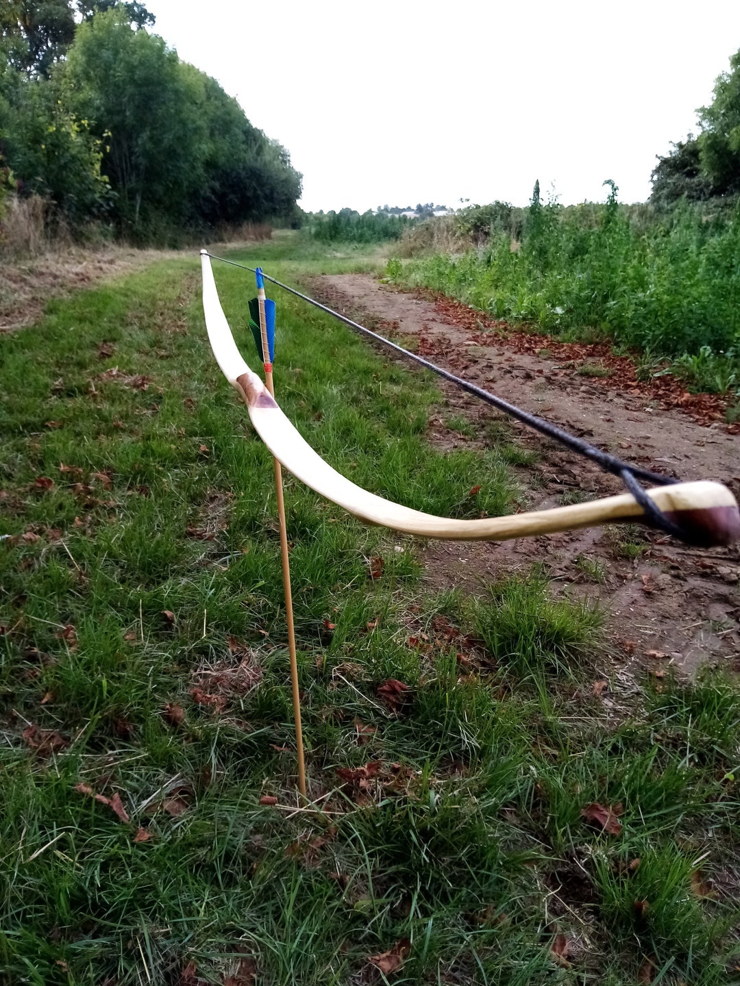 Primitive Longbow, Ash 50lb 32 - Etsy UK