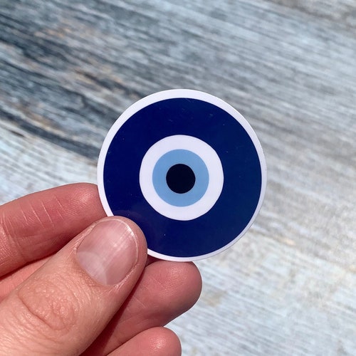 Evil Eye Sticker Waterproof Laptop Sticker Phone Sticker - Etsy