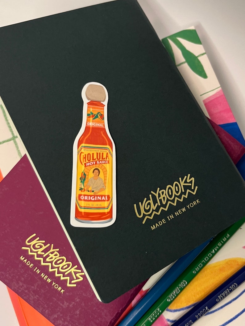 Cholula Hot Sauce Sticker: Waterproof Mexican Food Decal - Etsy