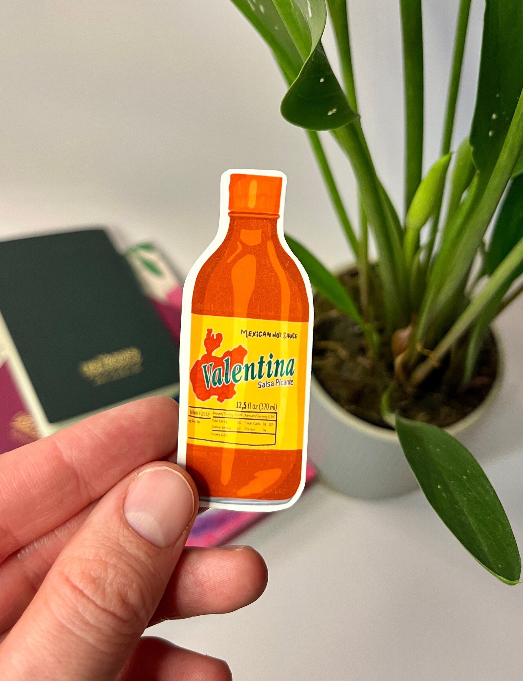 Valentina Hot Sauce Sticker Waterproof Mexican Food Sticker - Etsy
