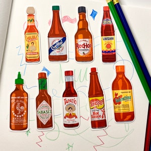 Valentina Hot Sauce Sticker: Waterproof Mexican Food Decal - Etsy