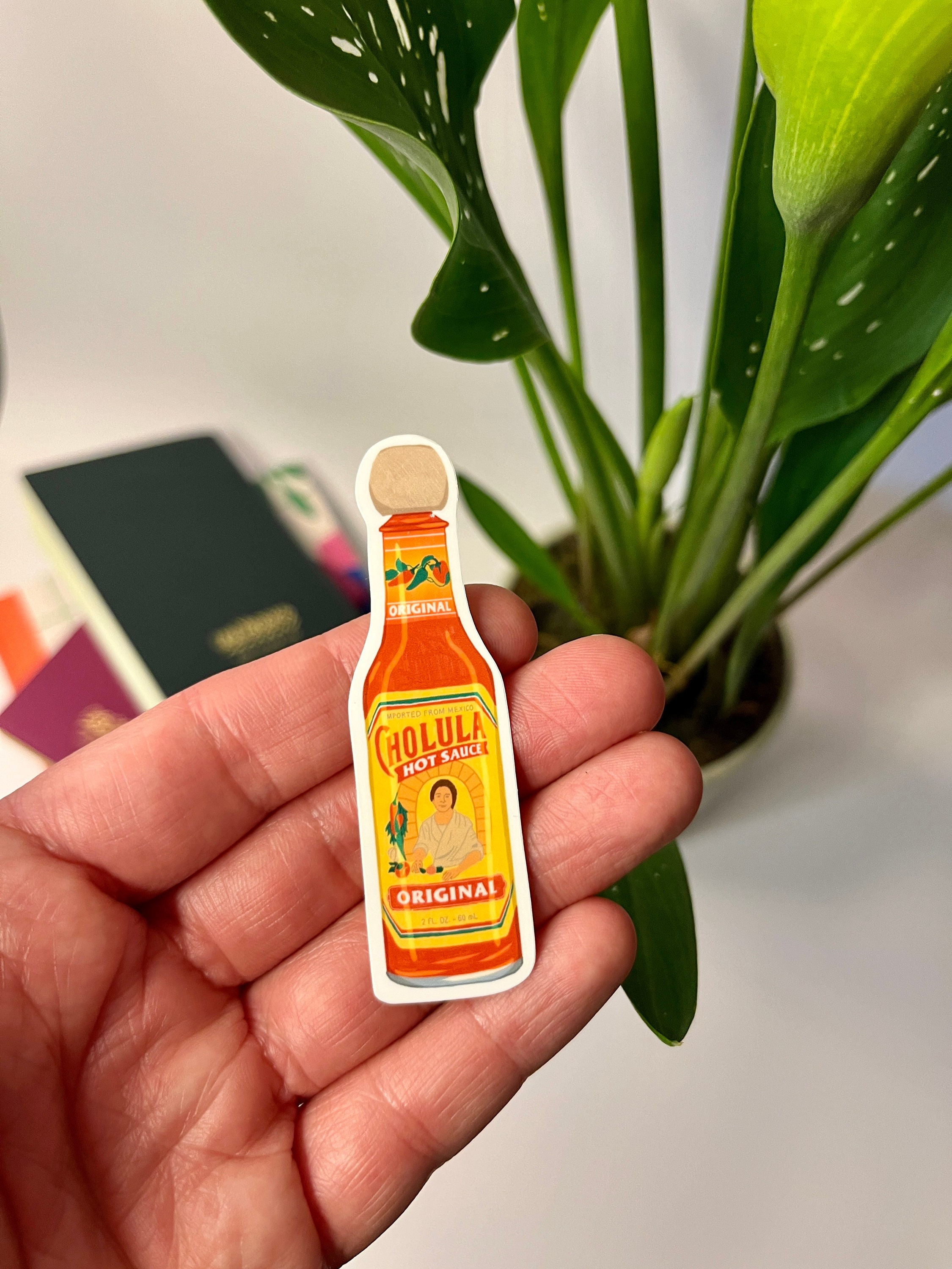 Cholula Hot Sauce Sticker: Waterproof Mexican Food Decal - Etsy