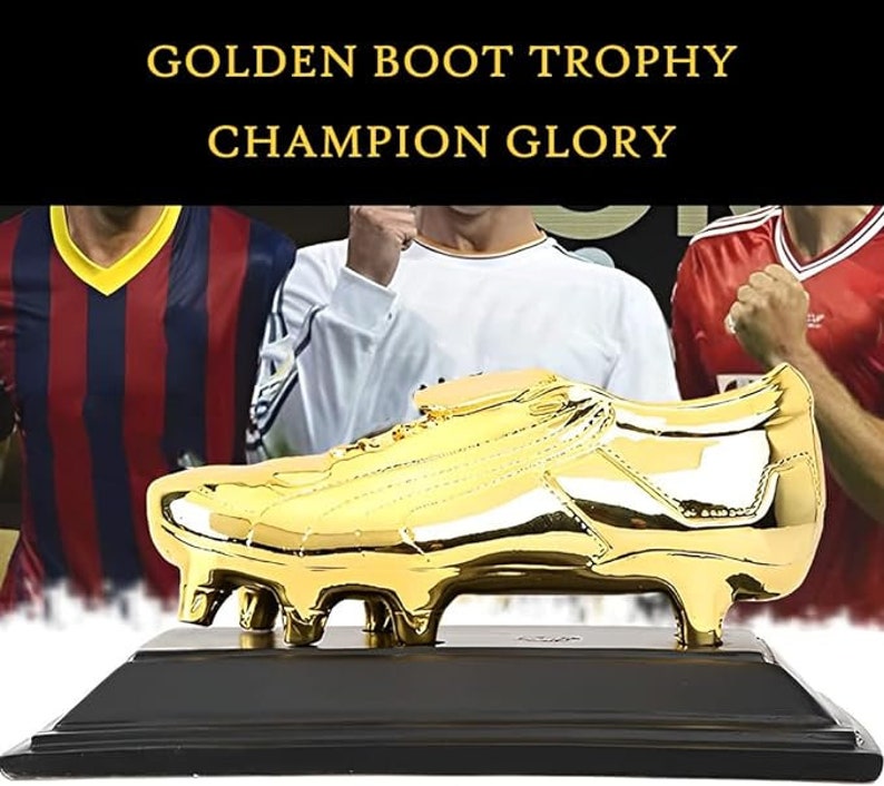 Customizable Golden Boot Trophy - Etsy