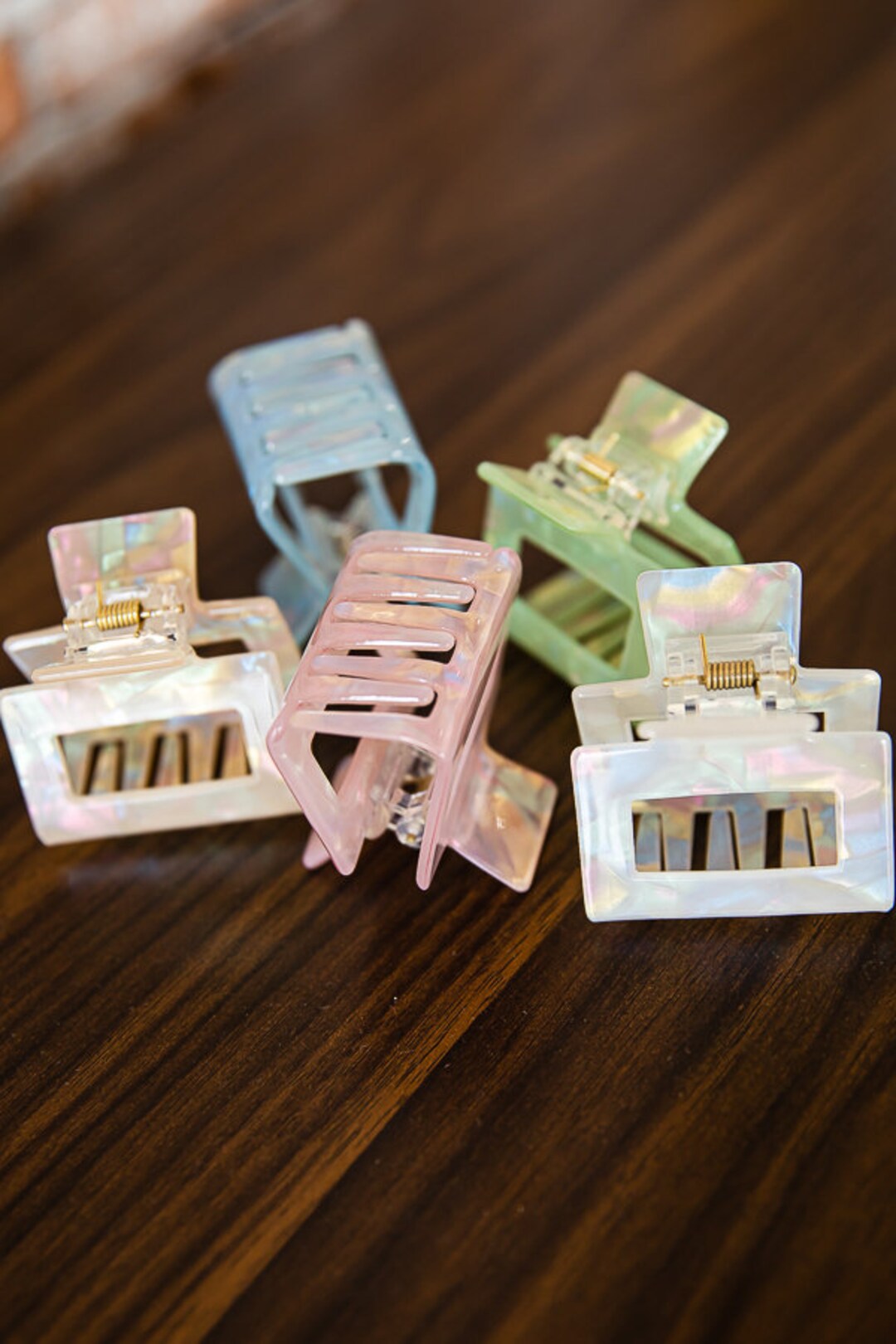 Mini Small Pearl Claw Clip/ Small Claw Clip/ Pearl Claw Clip/ Half Hair ...