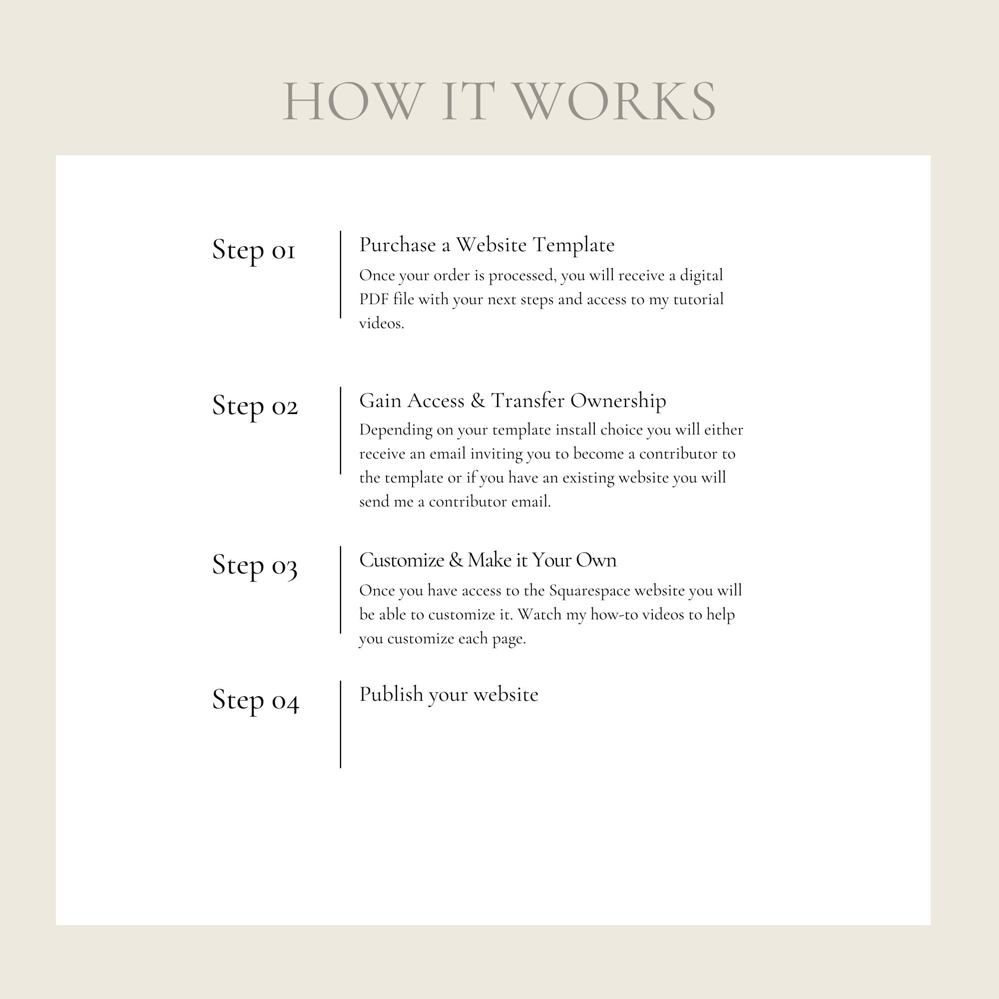 Squarespace Website Template for Photographer, Bianca Template ...