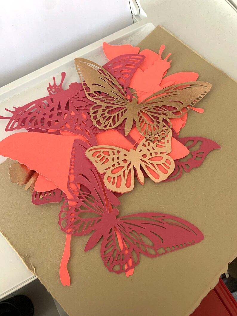 Papercraft: Butterflies and Moths Assortment - Etsy