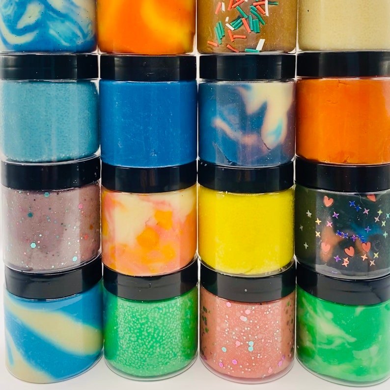 Sensory Dough Surprise Jars Playdough Jar Playdough Kit - Etsy