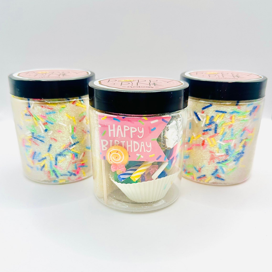 Birthday Playdough Jars, Playdough Kit, Mini Playdough Kit, Party ...