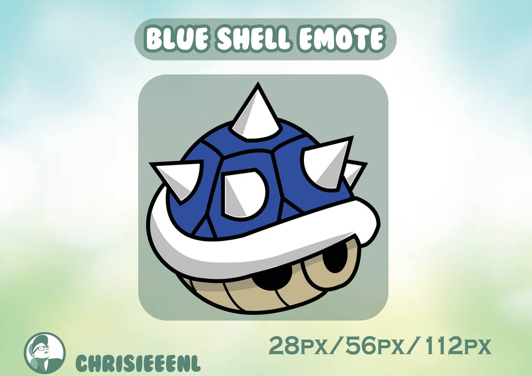 Blue Shell ~ Emote ~ Instant Download! - Etsy