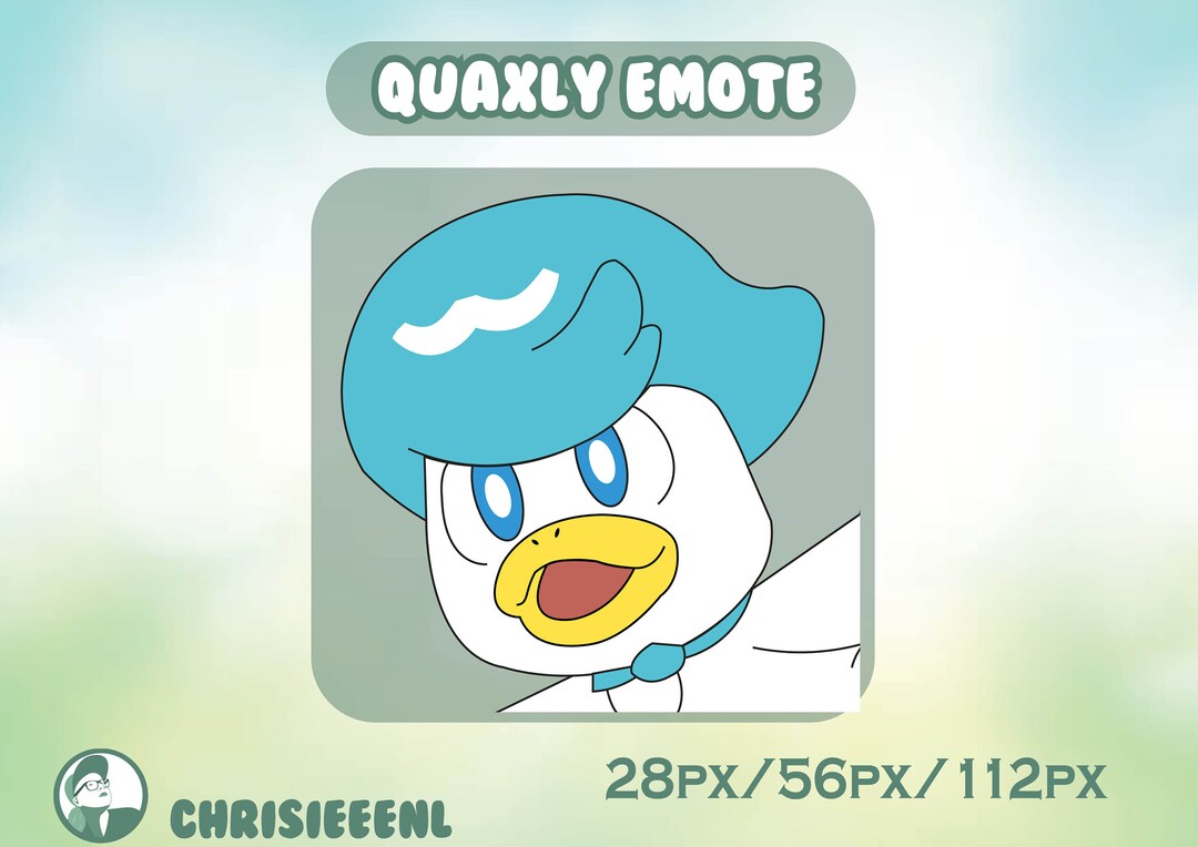 Quaxly Emote Instant Download - Etsy