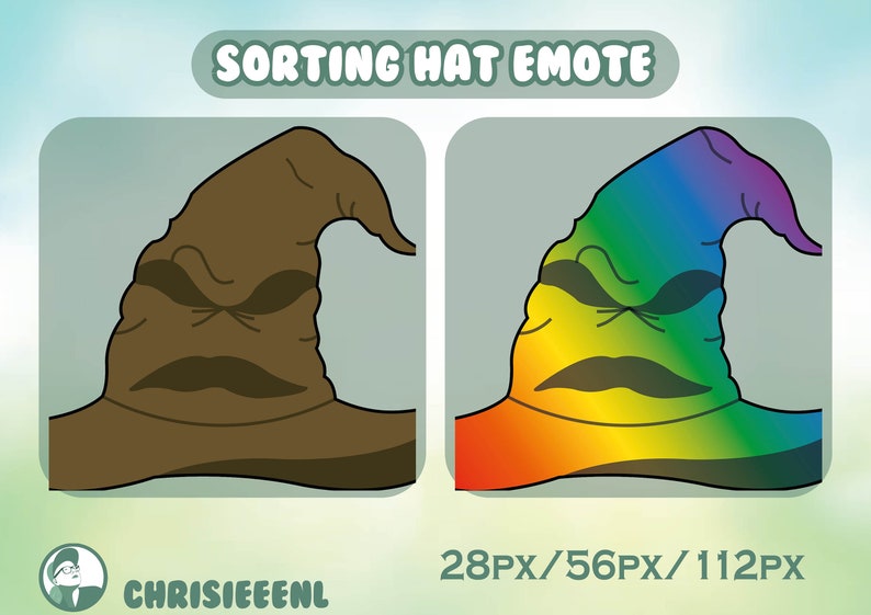 Sorting Hat Emote Instant Download - Etsy