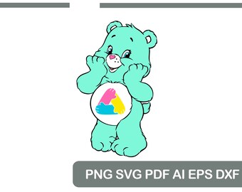 Unity Care Bears Svg - Etsy