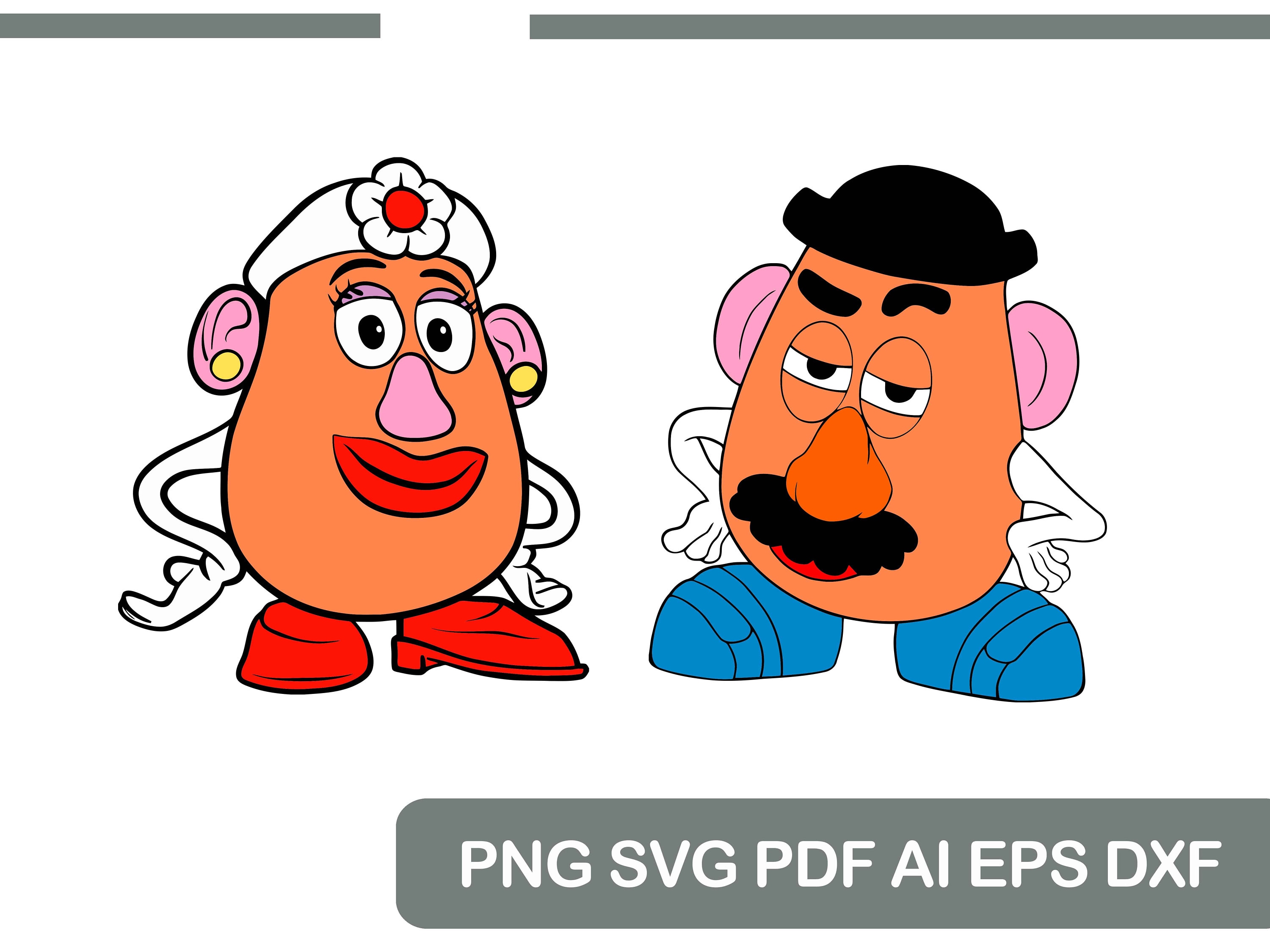Clipart Head Mr Potato