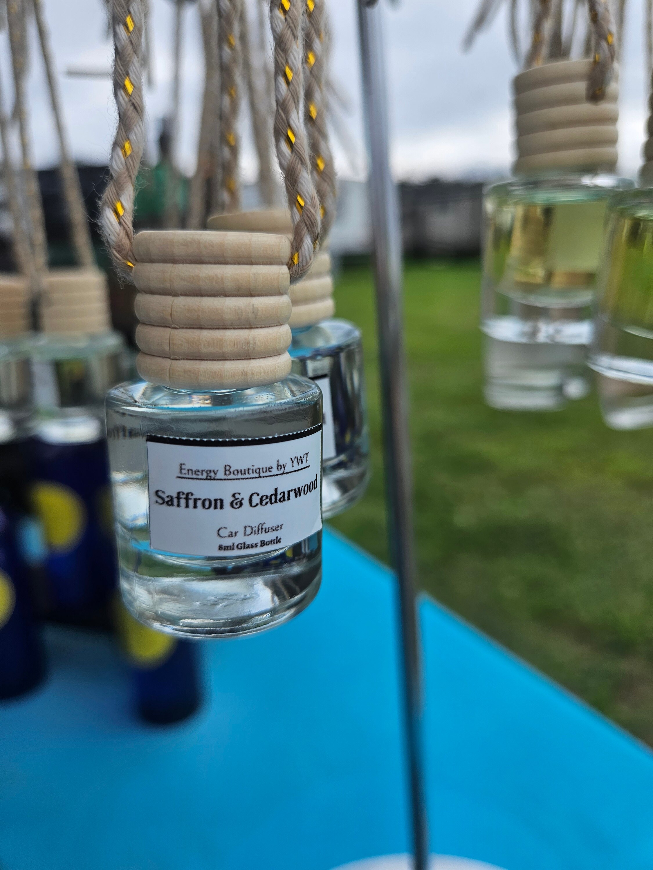 Hanging Car Diffuser | Fragrance Oil Air Freshener | Scented Car Décor ...
