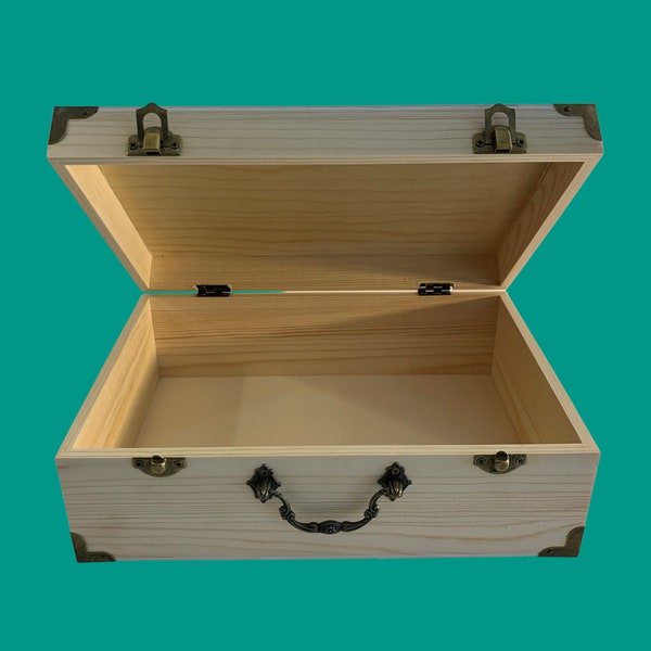 Large Wood Box - Etsy