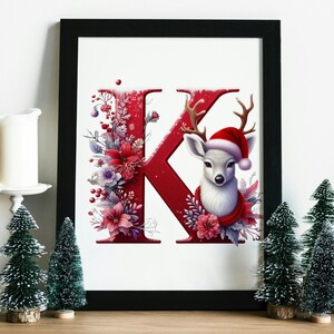 Christmas Alphabet Png, Christmas Letters Clipart, Reindeer Letters ...