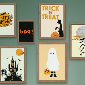 Halloween Mega Bundle Set - 30 Printables, Halloween Wall Art ...