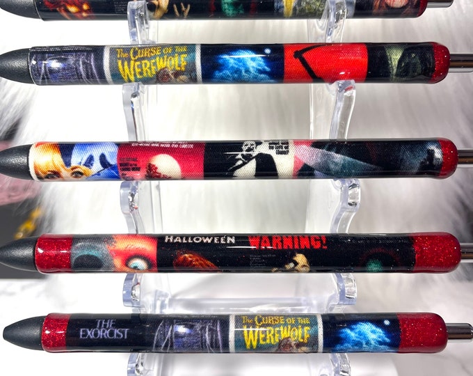 Classic Horror Movie Pens - Etsy