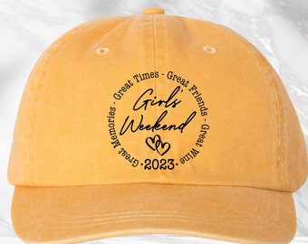 Sisters Trip 2023 Hat Girls Weekend Hat Sisters Vacation - Etsy
