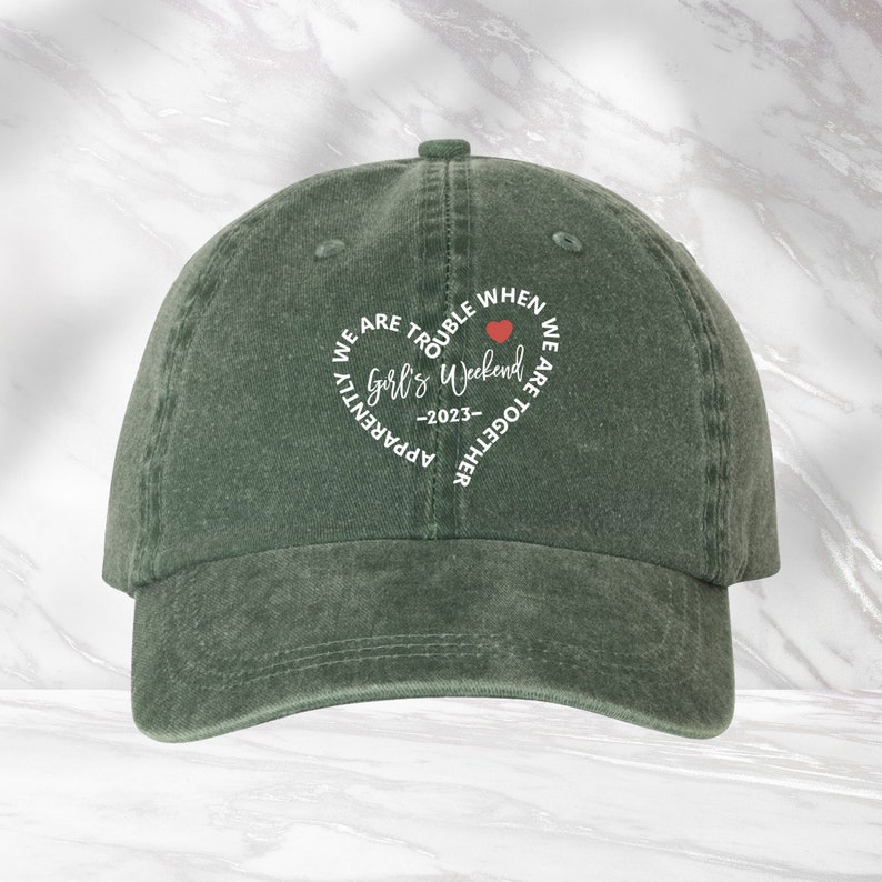 Girls Trip 2023 Hat Girls Weekend Hat Apparently We're - Etsy