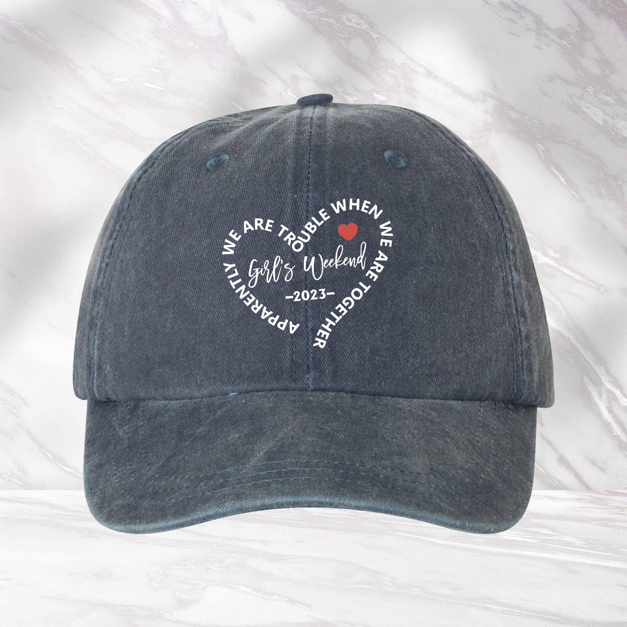 Girls Trip 2023 Hat Girls Weekend Hat Apparently We're - Etsy