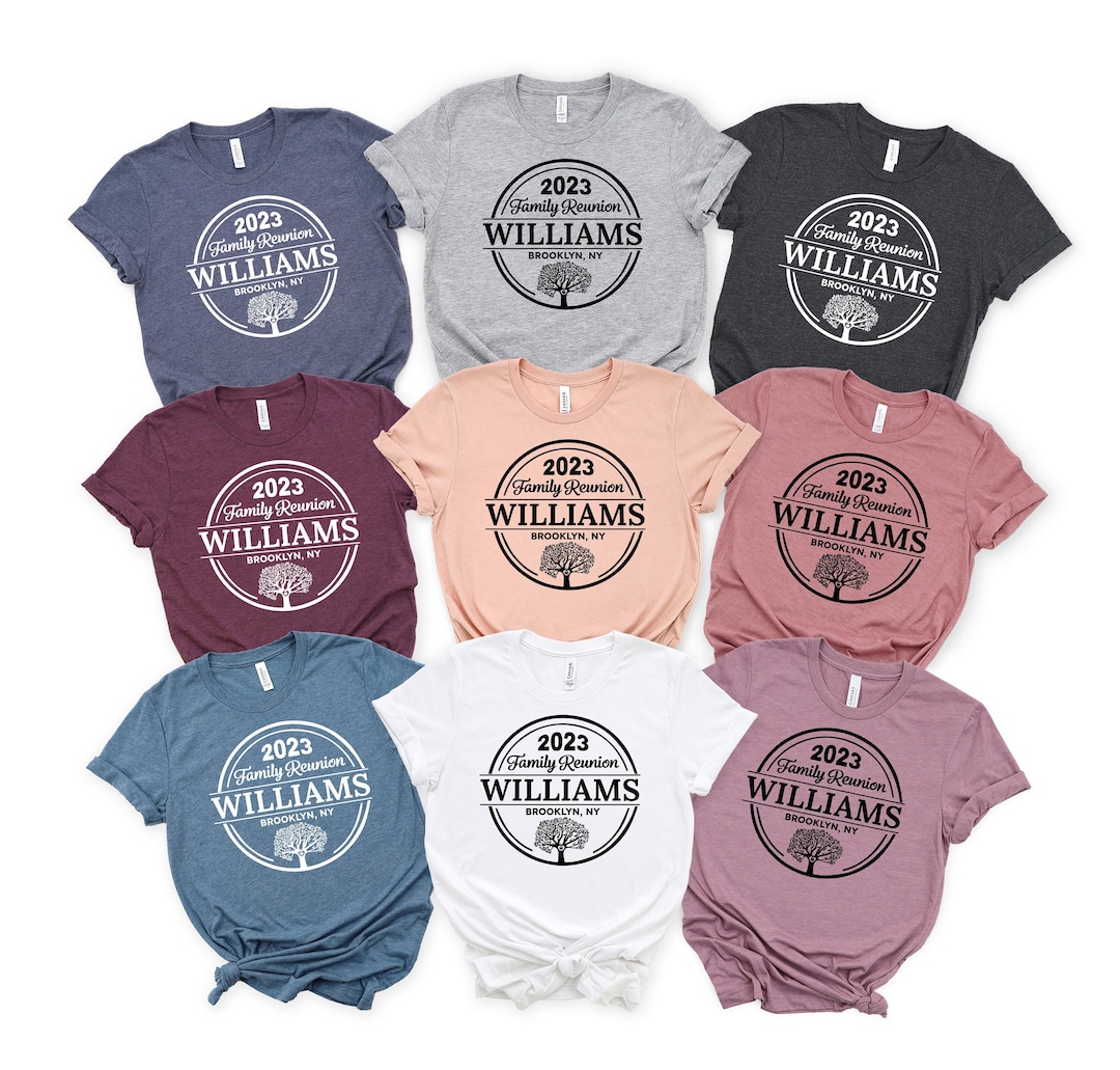 Custom Family Reunion Shirt, Family Name Matching Shirt, Personalized ...
