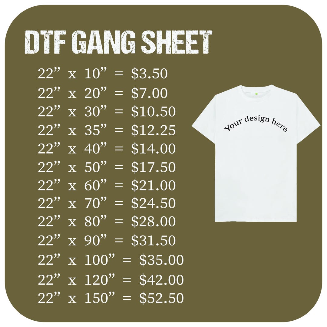 Custom DTF Transfers, Full Color Heat Transfers, Bulk Wholesale Prints ...