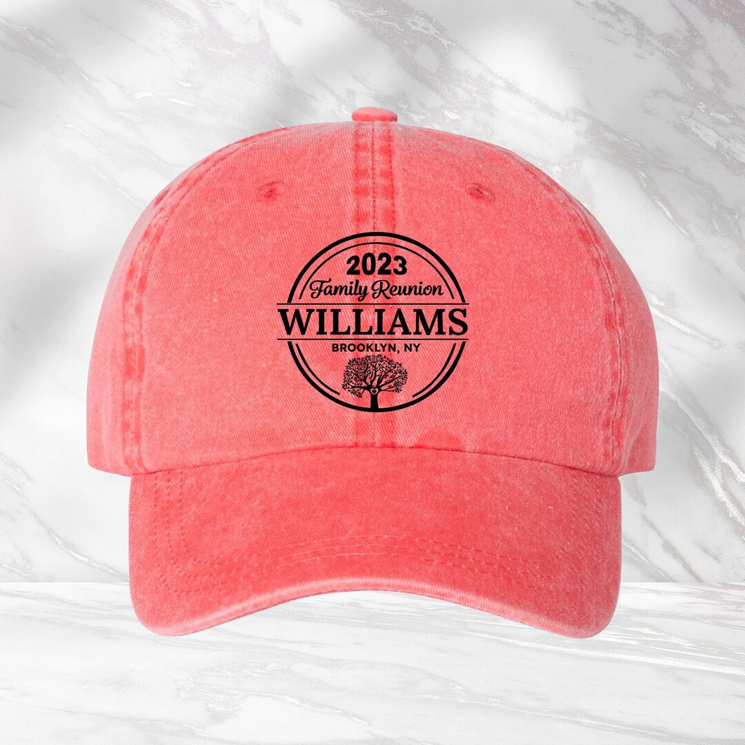 Custom Family Reunion 2023 Cap, Personalized Family Hat, Brooklyn New ...